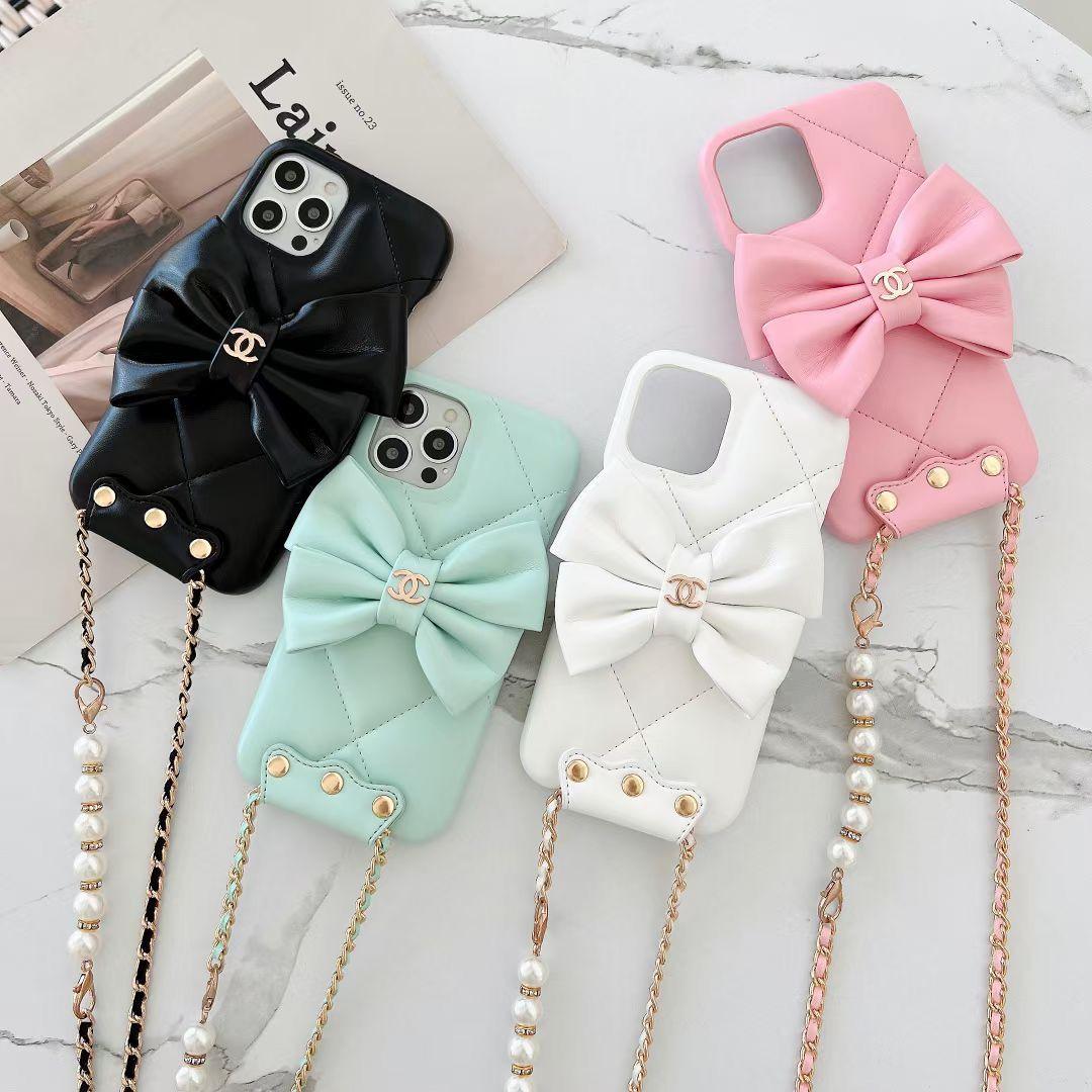 Chanel Bow Case with Strap